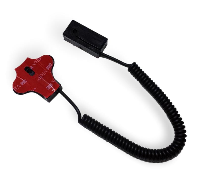 Magnetic Bungy Tether with Gripper End - Black