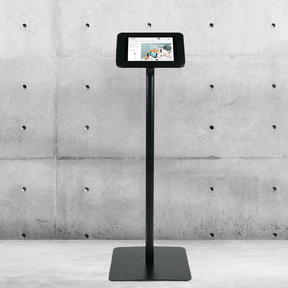 Tab Secure Free Standing Floor Display Tablet Holder (White/Black ...